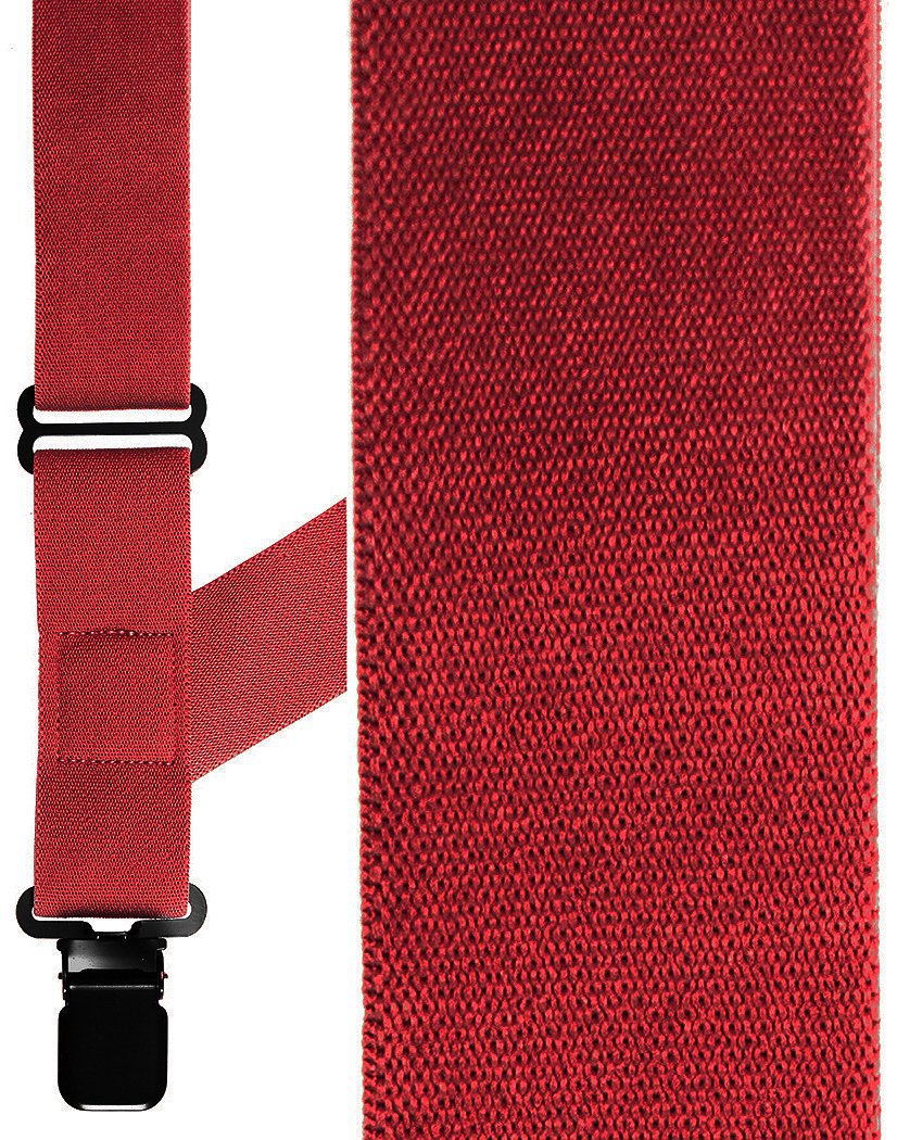 "Red Side Clip" Suspenders – SuspendersInStock.com