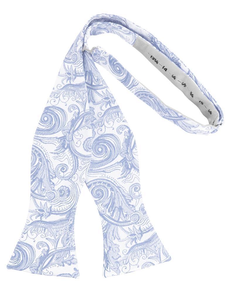 Light Blue Tapestry Bow Tie – SuspendersInStock.com